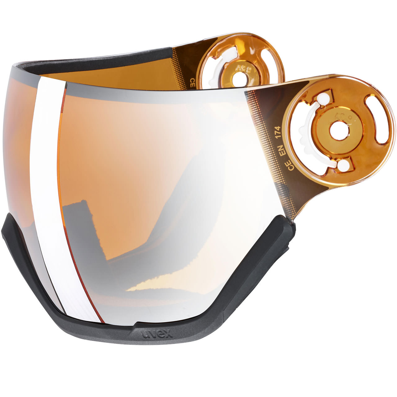 Uvex Wanted Visor ESS litemirror silver replacement visor | XSPO